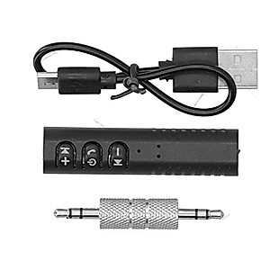 Car Bluetooth Receiver, Portable & Lightweight Bluetooth Music Receiver for Wired Headsets, Headphones, Active Audio