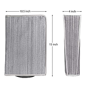 SHIYETA Dust Cover Soft Thick Cover Sleeve for Console Digital Edition & Regular Edition, Anti Scratch Waterproof Cover Sleeve -Easy Access Cable Port (Gray)