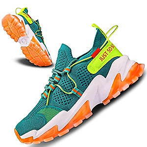 Yelang Womens Running Shoes Lightweight Breathable Mesh Non Slip Sneakers Athletic Walking Shoes,US 5.5,Lake Blue