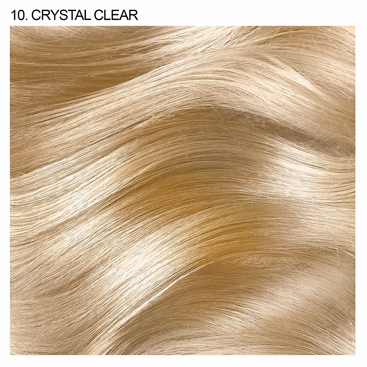 Adore Semi Permanent Hair Color - Vegan and Cruelty-Free Clear Hair Dye - 4 Fl Oz - 010 Crystal Clear (Pack of 2)