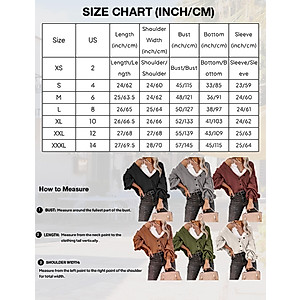 GAMISS Lantern Sleeve Cardigan Sweater for Women Oversized Cardigan Tops Button Down Trendy Tops Grey, XL