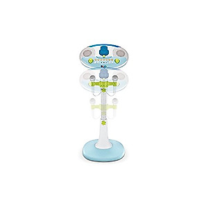 Singing Machine SMK1010 Kids Pedestal Karaoke System with Two Microphones, Stand and Voice Effects