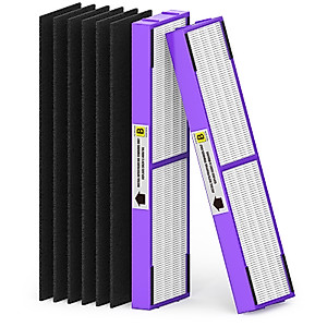 FLT4850PT HEPA Filter B Fresh Pet Replacement Compatible with Guardian Models AC4850, AC4825, AC4870, CDAP4500, AC4900, AC4300, AP2200, FLT4850PT, Violet, 2-Pack