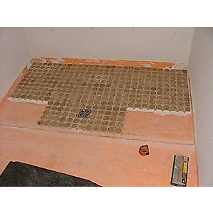 SIMPLYHARDWARE Waterproofing Membrane for Bathroom, Shower and Tile Flooring | 3 Ft 3 inch x 33 Ft (1 Meter x 10 Meter) | 108 Square feet | 8 mil Thickness | Roll Package