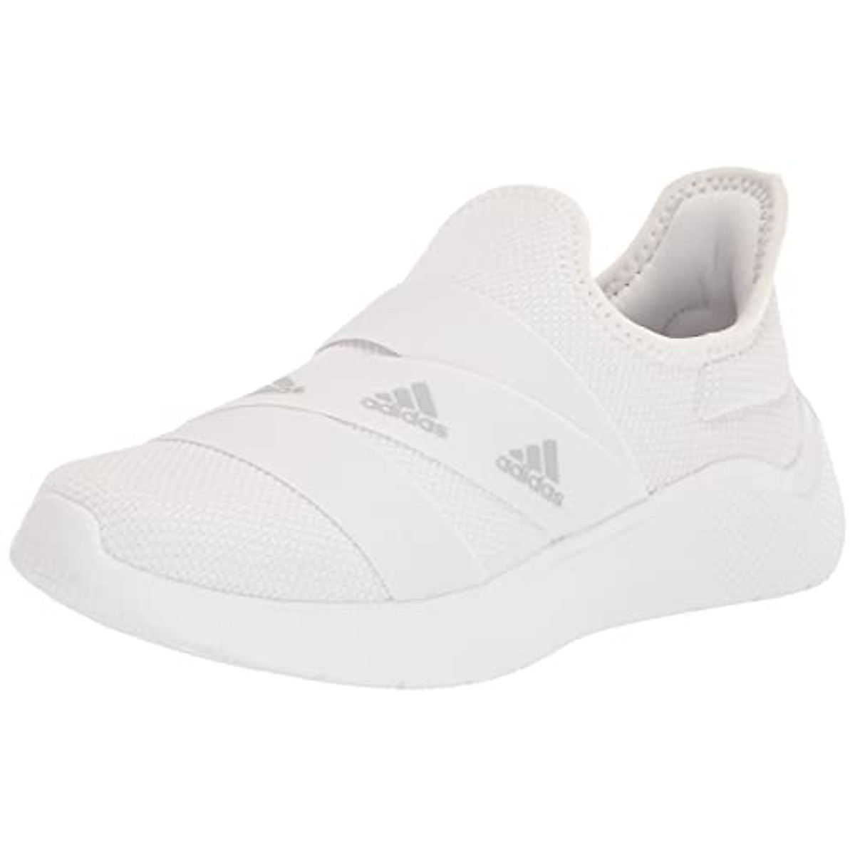 adidas Women's Puremotion Adapt Sportswear Sneaker, White/Grey/White, 6.5