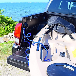 DocksLocks Weatherproof Coiled Security Cable Lock (5ft to 25ft Lengths) with Resettable Combination, Anti-Theft Protection for Kayaks, Bikes, Paddleboards, Scooter, Equipment, Bicycles and More 15ft