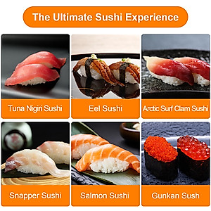 Enido 10 Pcs Sushi Making Kit for Beginners, Sushi Maker Kit, Sushi Maker Mold Set, DIY Easy Sushi Kit Maker for Home