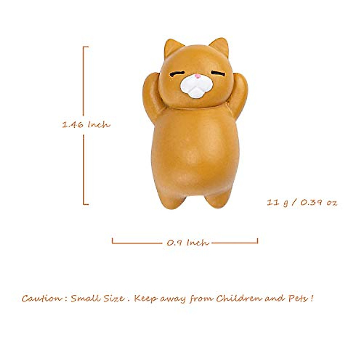 CHMETE Fun Cat Refrigerator Magnets for Whiteboard,Office,Photos,Notes,Decorative Fridge Magnets Refrigerator Stickers Gifts for Cat Lady Cat Lovers