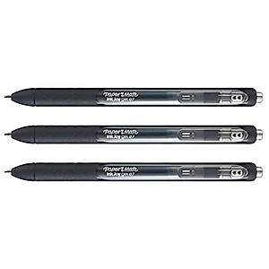 Paper Mate InkJoy Gel Pens, Medium Point, Black, 3 Count
