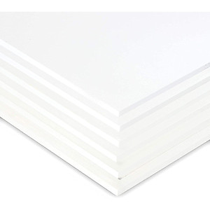 Bright Creations Clear Acrylic Place Cards for Weddings, Table Seating (5x7 In, 20 Pack)