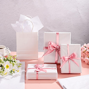 20 x 30 Inches White Tissue Paper 600 Sheets White Wrapping Tissue Paper Bulk for Storage Packaging Christmas Stocking Stuffers Gift Bags Wedding Birthday Art Crafts