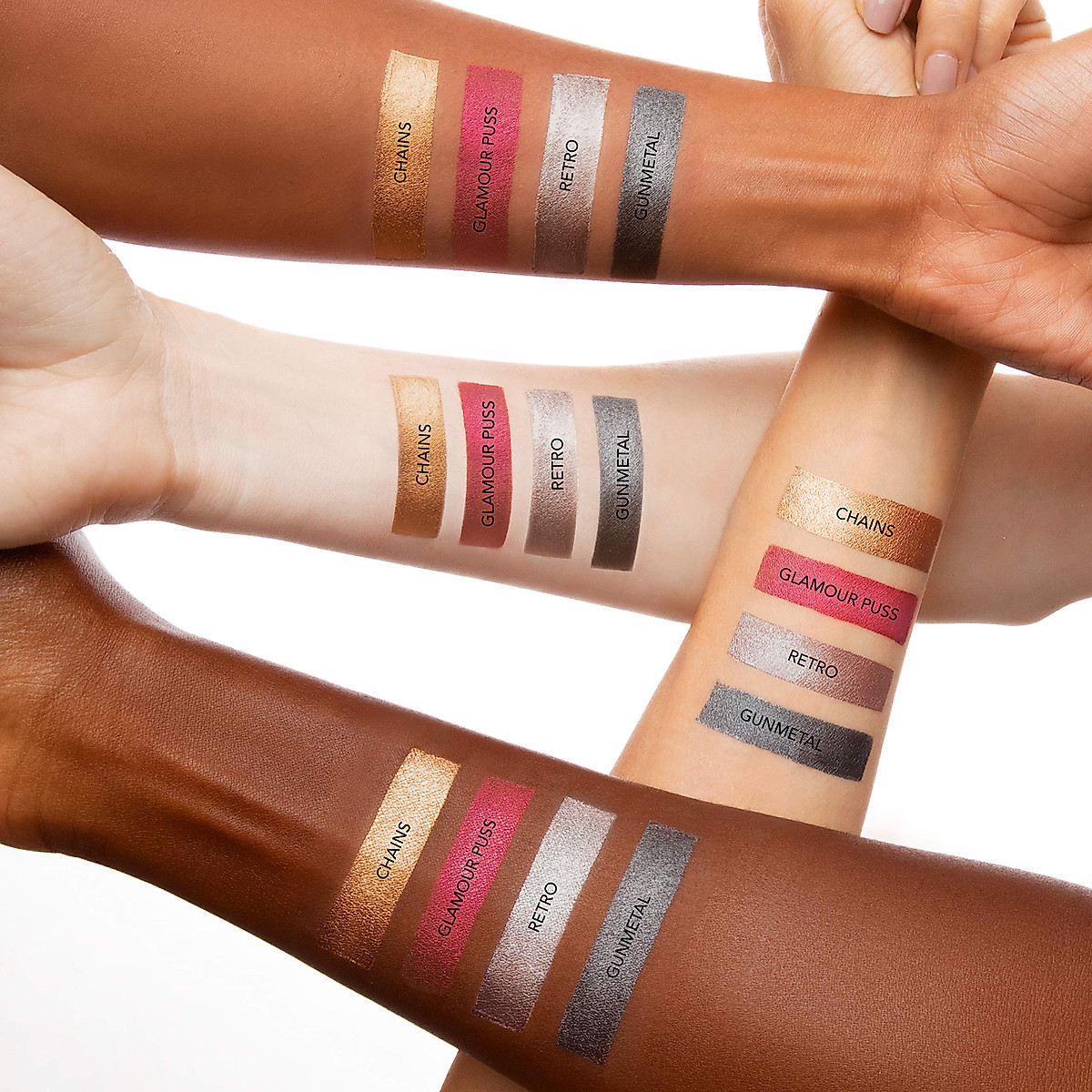 HAUS LABORATORIES by Lady Gaga: GLAM ATTACK LIQUID EYESHADOW, Gunmetal