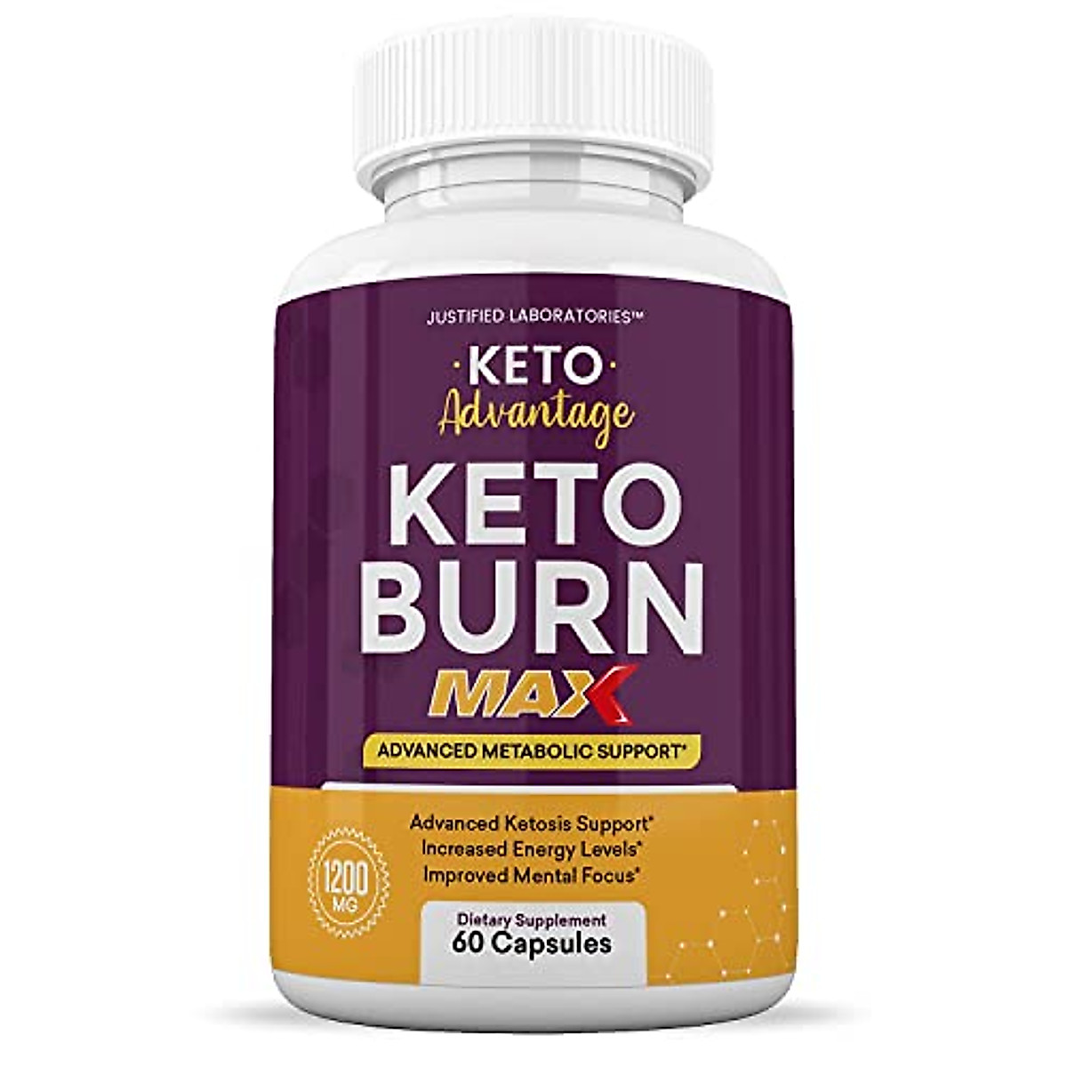 (2 Pack) Keto Advantage Keto Burn Max 1200MG Keto Pills Includes Apple Cider Vinegar goBHB Exogenous Ketones Advanced Ketogenic Supplement Ketosis Support for Men Women 120 Capsules