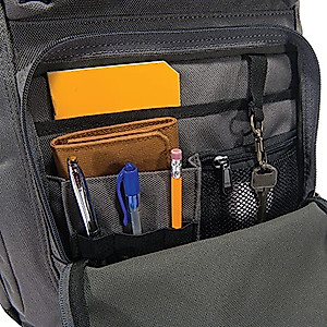 Carhartt Force Pro Backpack with 17-inch Laptop Sleeve and Portable Charger Compartment, Grey, One Size