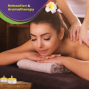 Patchouli Scented Tea Lights Candles - Patchouli Candle - 30 Pack - Colored Tea Lights Candles Scented - TeaLight Candles for Holiday, Wedding and Home - Green Tea Candle - Scented Tealight Candles