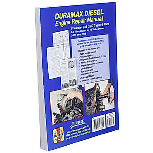 Duramax Diesel Engine for Chevrolet & GMC Trucks & Vans (01-12) Haynes TECHBOOK