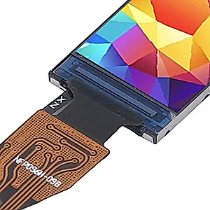 0.96in IPS Display Module, ST7735S Drive High Light Transmittance Small Power Consumption TFT IPS Display Module Thin 4Pcs for Controller Board