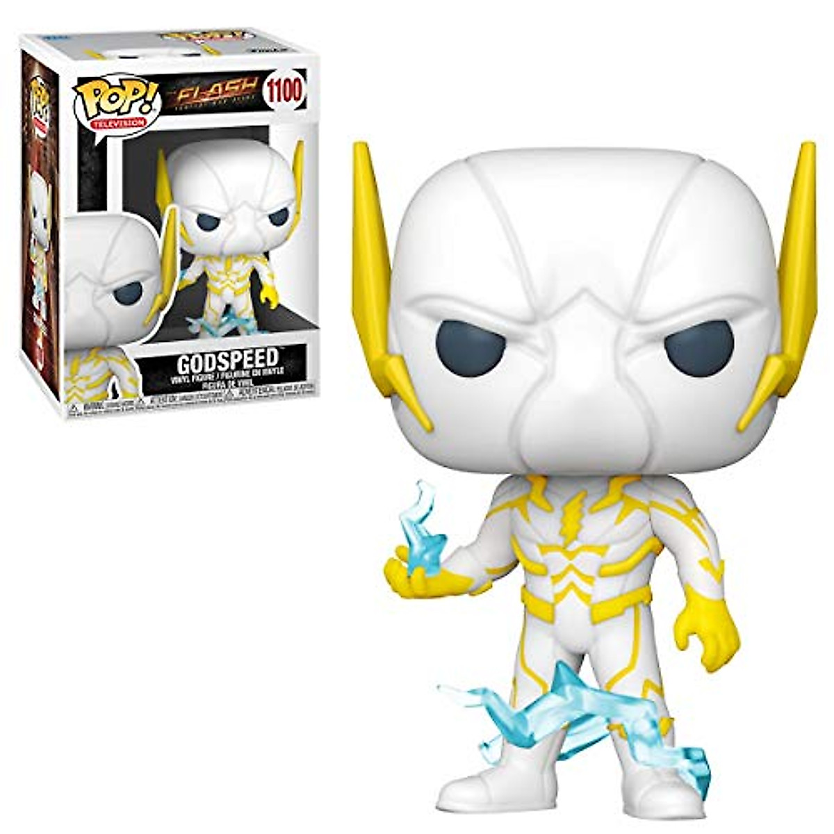 POP Flash TV Series - Godspeed Funko Pop! Vinyl Figure (Bundled with Compatible Pop Box Protector Case) Multicolor 3.75 inches