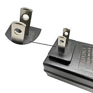 12 Volt Battery Charger for Ride On Toys 12V Kids Ride On Car Charger,12V Electric Car Riding Toy Battery Power Adapter Square Plug SL12-07-02