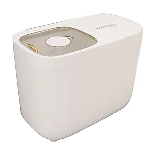 Rice Storage Container, Large Plastic Rice Dispenser Cereal Dispenser, Food Storage Containers with Transpartent Airtight Lids and Rice Bowl for Rice Flour Cereal Bread Pantry (White)