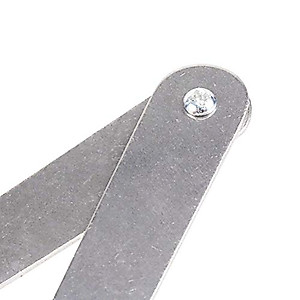 SUPVOX 4pcs Stainless Steel Clay Caliper Caly Sculpture Measuring Caliper Ceramics Measuring Tool (4 Inch, 8 Inch, 10 Inch, 12 Inch)