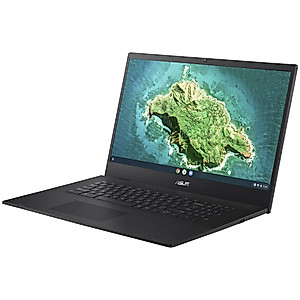 ASUS (Renewed) Chromebook CX1 17 17.3" FHD Laptop Computer, Intel Celeron N4500 Processor, 4GB LPDDR4X RAM, 64GB eMMC, WiFi 6, Bluetooth 5.2, USB Type-C, Mineral Gray, Chrome OS, BROAG