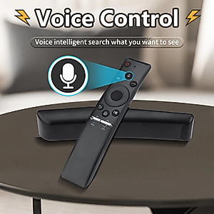 Newest Universal Voice Replacement for Samsung-Smart-TV-Remote, New Upgraded BN59-1266A for Samsung Remote Control, with Voice Function for Samsung TVs