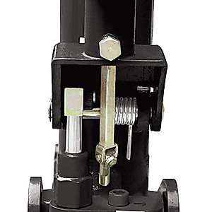 BIG RED TR1147 Torin Dual Position Hydraulic Forklift Service/Floor Jack, 5 Ton (10,000 lb) Capacity, black