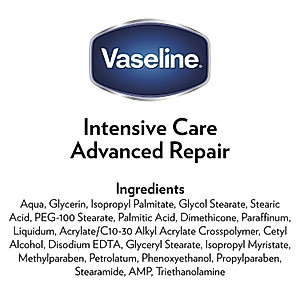 Vaseline Intensive Care Advanced Repair Fragrance Free Body Lotion 400 mL wit.