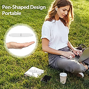 Gumilyo Bluetooth Earbuds Cleaning Pen, in-Ear Headphones Cleaning and Soft Dust Removal Brush Pen for Cleaning Dust in Bluetooth Headset Box, Mobile Phone and Camera