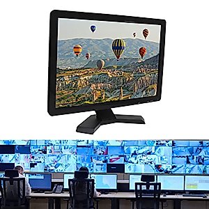 CCYLEZ 19 Inch Monitor, Capacitive Touchscreen, 16:10, LED Color Screen, 1440 X 900, VGA AV BNC USB DC HD Multimedia Interface, Two Speakers, with Remote Control