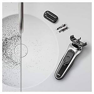 Braun EasyClick Stubble Beard Trimmer Attachment for Series 5, 6 and 7 Electric Shaver 5018s, 5020s, 6075cc, 7071cc, 7075cc, 7085cc, 7020s, 5050cs, 6020s, 6072cc, 7027cs