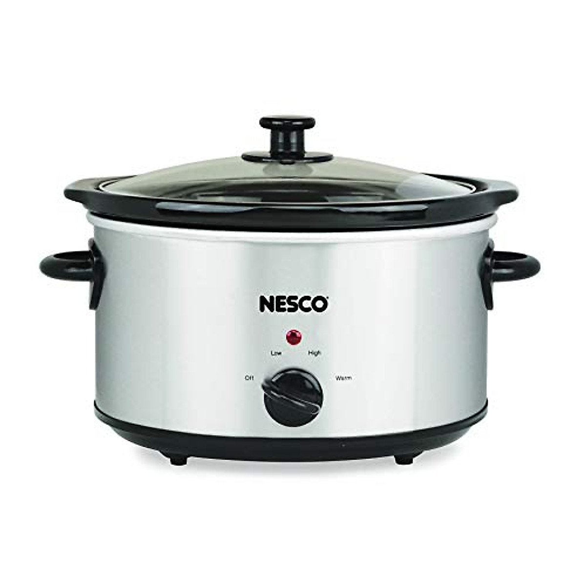 NESCO SC-4-25, Slow Cooker, 4 Quart, Silver