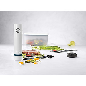 ZWILLING 1022461 Fresh & Save Vacuum Starter Set, Plastic, L, 7-pcs, La Mer