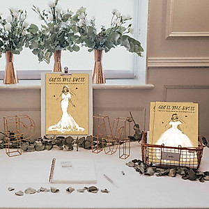 Bridal Shower Games - Set of 25 Cards Guess the Dress Wedding Shower Game Bridal Shower Party Supplies Wedding Party Favors
