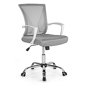 EdgeMod Chartwell Office Chair in White/Grey
