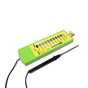 Kuguo Voltage Tester Neon 10-Light 10000Volt Electric Fence Voltmeter for Horse or Livestock Farm Tester
