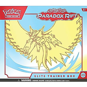 POKEMON TCG: SCARLET and VIOLET: PARADOX RIFT: ELITE TRAINER BOX - Roaring Moon