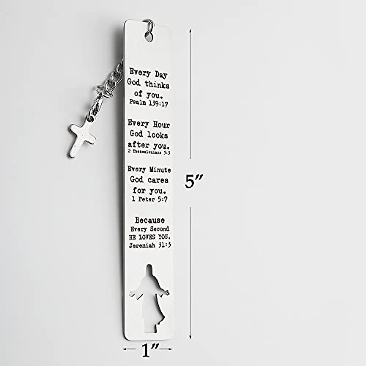 Psalm 139:17 Inspirational Bookmarks Gifts for Women, Men, Book Lover, Christian Gifts for Women, Men, Girls, Boys, Religious Gifts for Daughter, Son, Faith Gifts for Men,Teen, Women, Kids, Readers