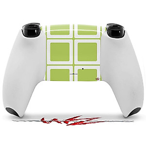 WraptorSkinz Skin Wrap compatible with Sony PS5 DualSense Controller Squared Sage Green (CONTROLLER NOT INCLUDED)