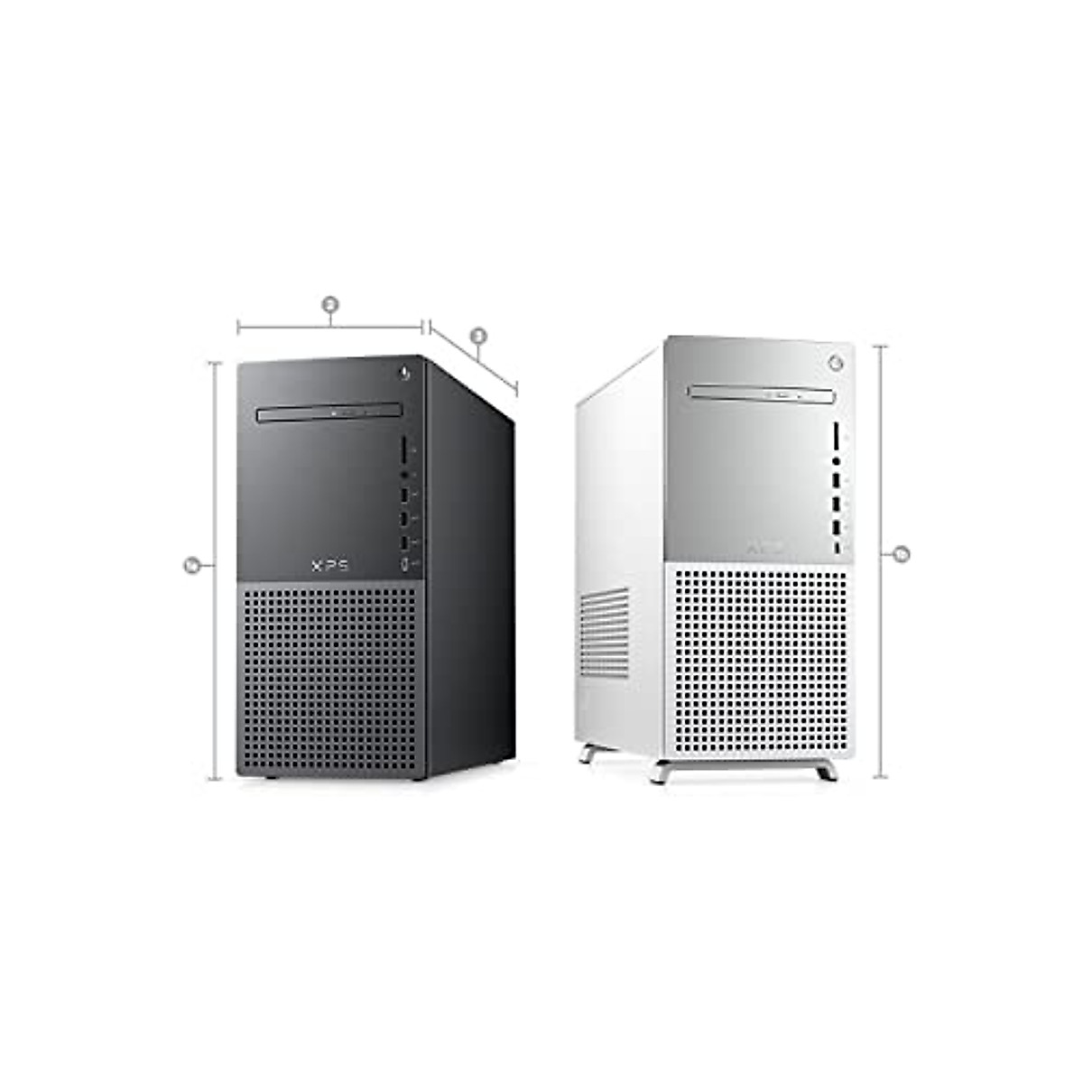Dell XPS 8950 Desktop (2022) | Core i5-12400 - 512GB SSD Hard Drive - 16GB RAM | 6 cores @ 4.4 GHz Win 11 Pro Silver