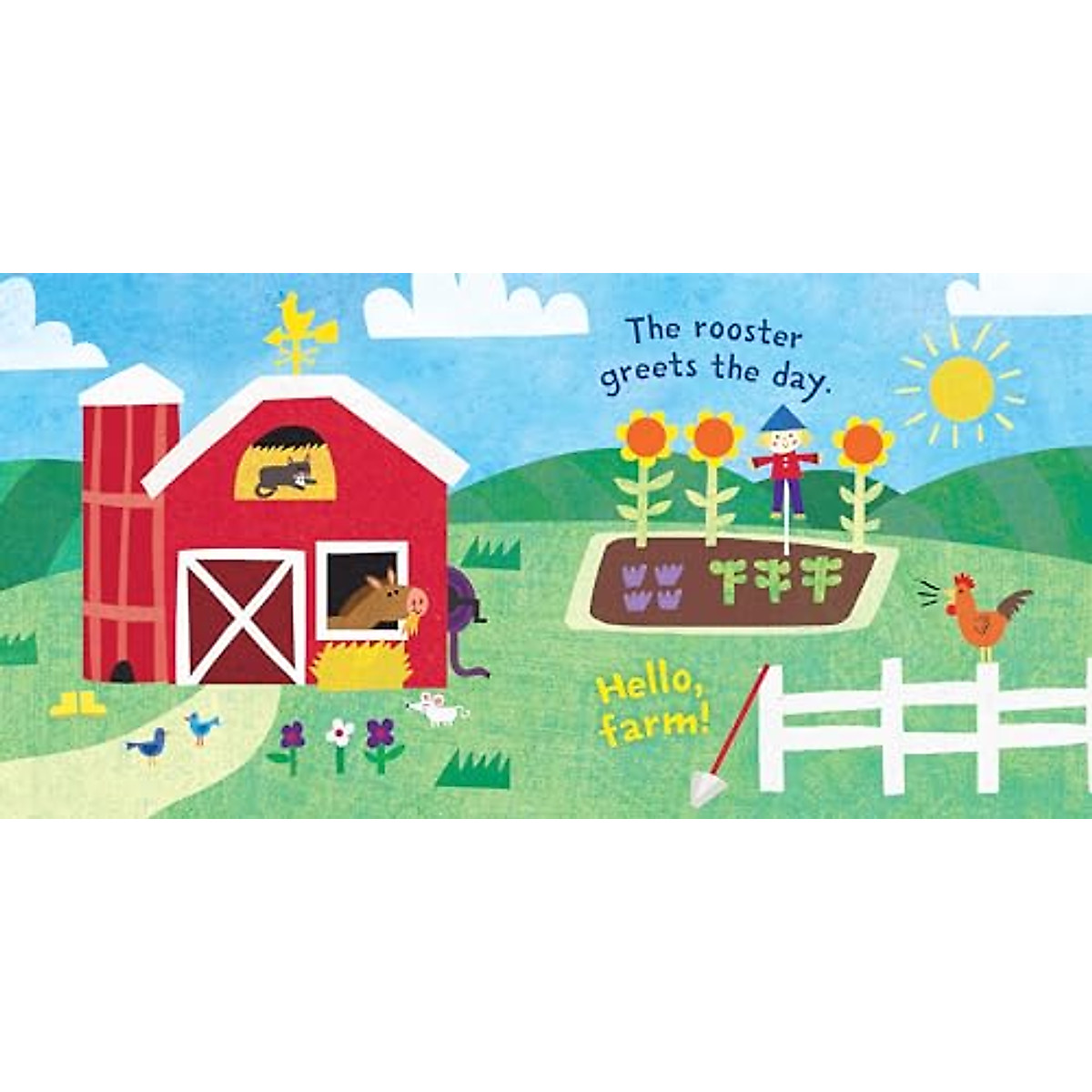 Indestructibles: Hello, Farm!: Chew Proof · Rip Proof · Nontoxic · 100% Washable (Book for Babies, Newborn Books, Safe to Chew)