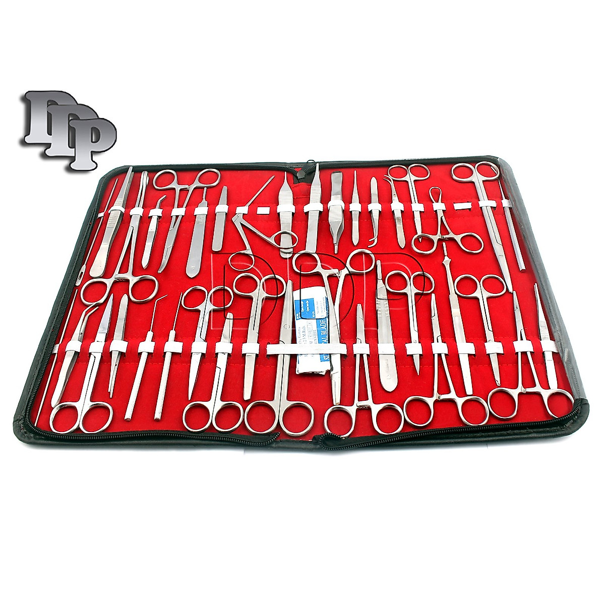 DDP 157 Pieces Instruments Kit Veterinary ! Scissors ! Forceps ! Needle Holder ! Scalpel Handel ! Stainless Steel (All In One)