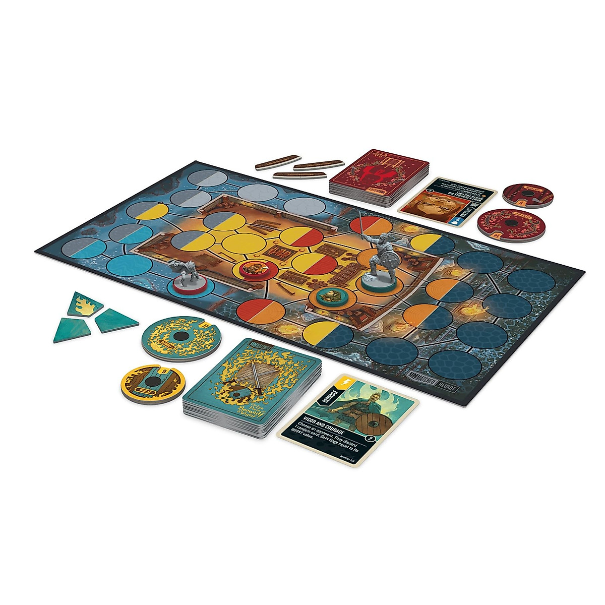 Restoration Games Unmatched Little Red Riding Hood Vs. Beowulf, Black