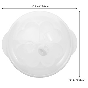 OSALADI Microwave 4 Egg Poacher Heart Shaped Egg Poaching Cup BPA Free Nonstick Silicone Egg Poachers for Home Kitchen Breakfast Brunch