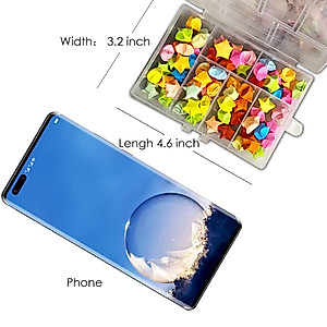 DongciTACi 4 Pack 6 Grids Plastic Organizer Box Storage Container Jewelry Box For Fishing Tackles Nail Rhinestones Beads Art DIY Crafts Organizer Clear