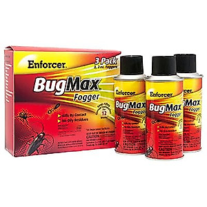 Enforcer BugMax Fogger - 2 oz (Case of 36) - EBMFOG2 - Keeps Killing German Cockroaches for 12 Weeks on Impervious Surfaces