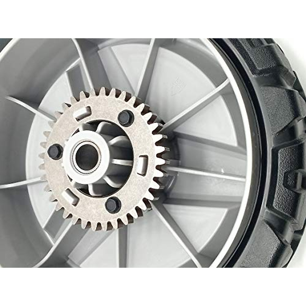 shiosheng 2pcs Lawn Mower Drive Wheels for Husqvarna 580365301