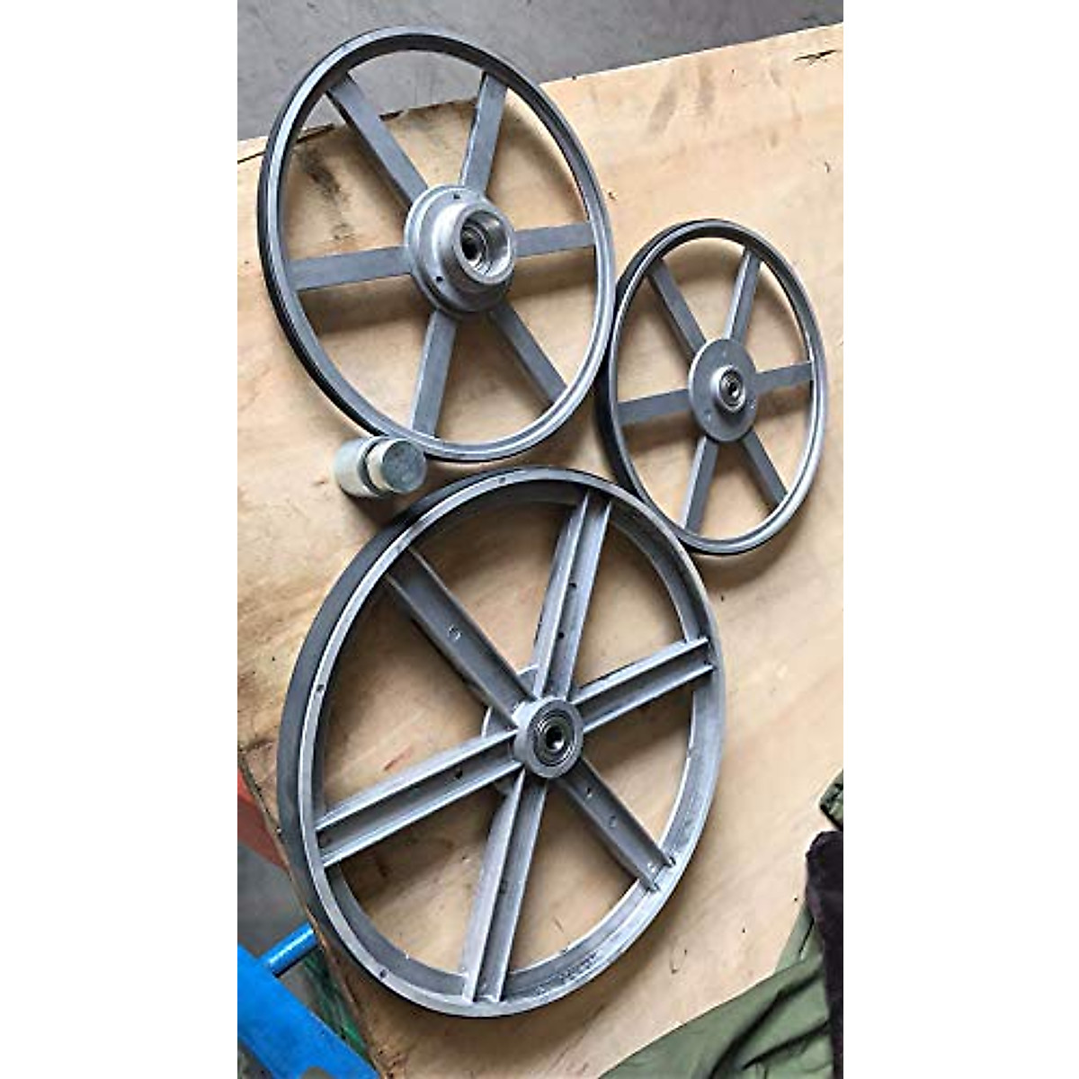 Urethane Band Saw Tires 14 inch Diameter, 2 Pack 14" x 1" x 0.095" Compatible with Branded Bandsaws including Jet Powermatic Grizzly Craftsman etc.