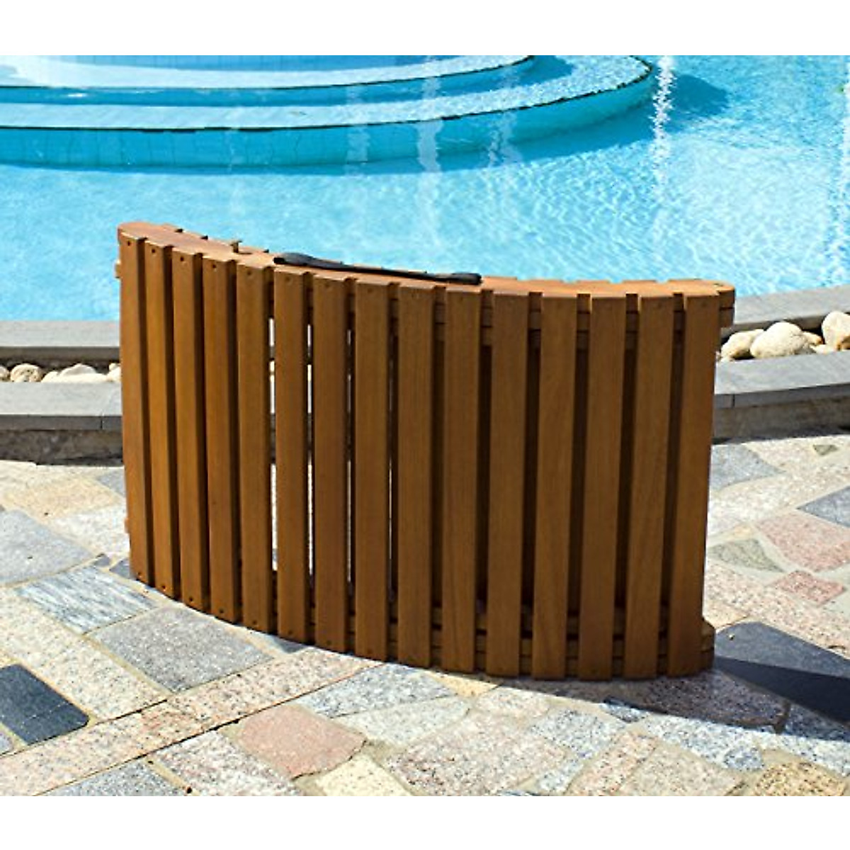 Merry Garden Curved Folding Chaise Lounger